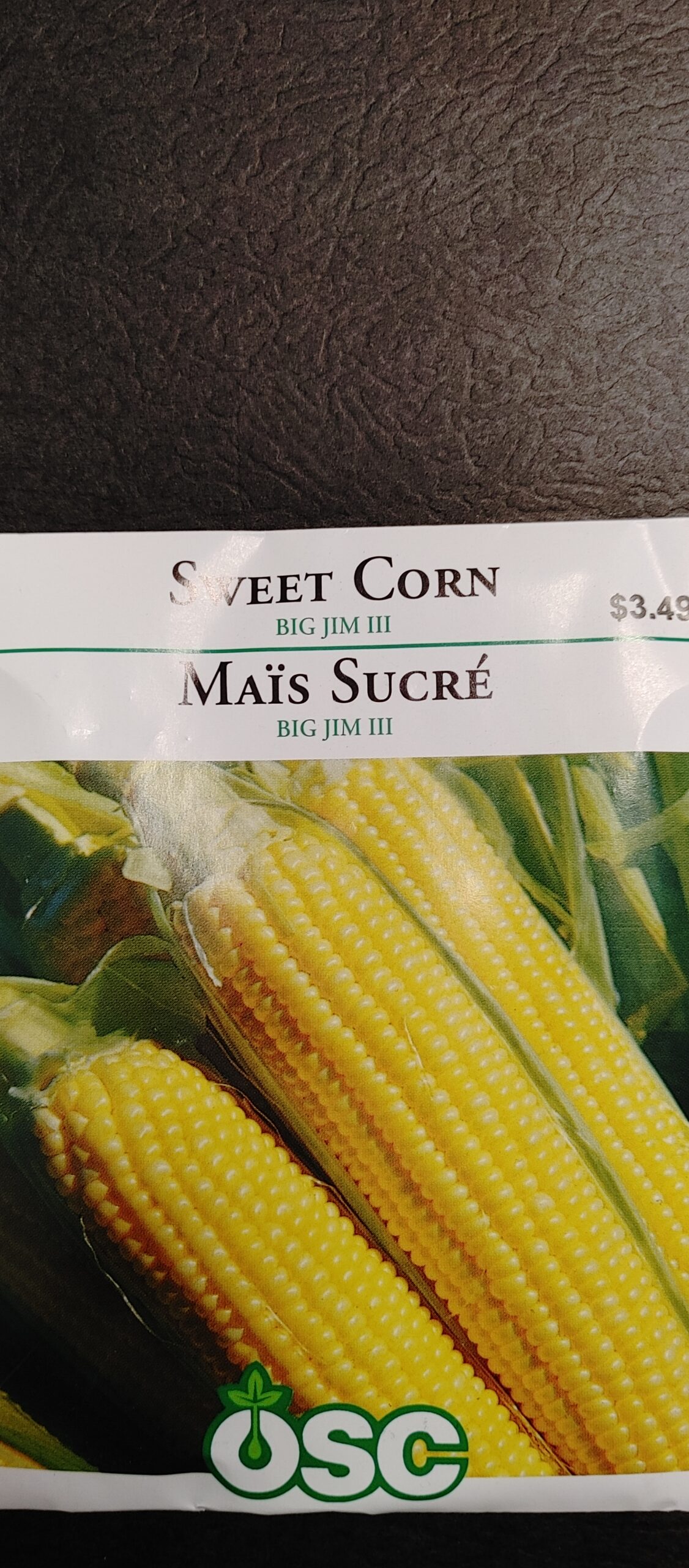 Sweet Corn - Big Jim III - VanLuyk Garden Centre